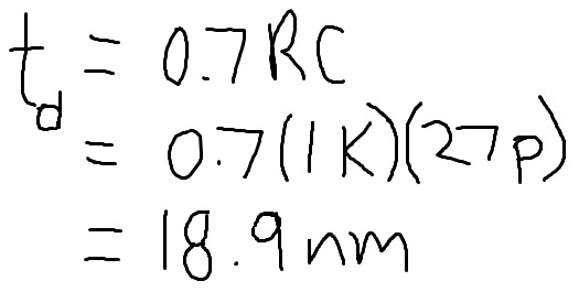 Figure 7. Part 5 time delay calculation